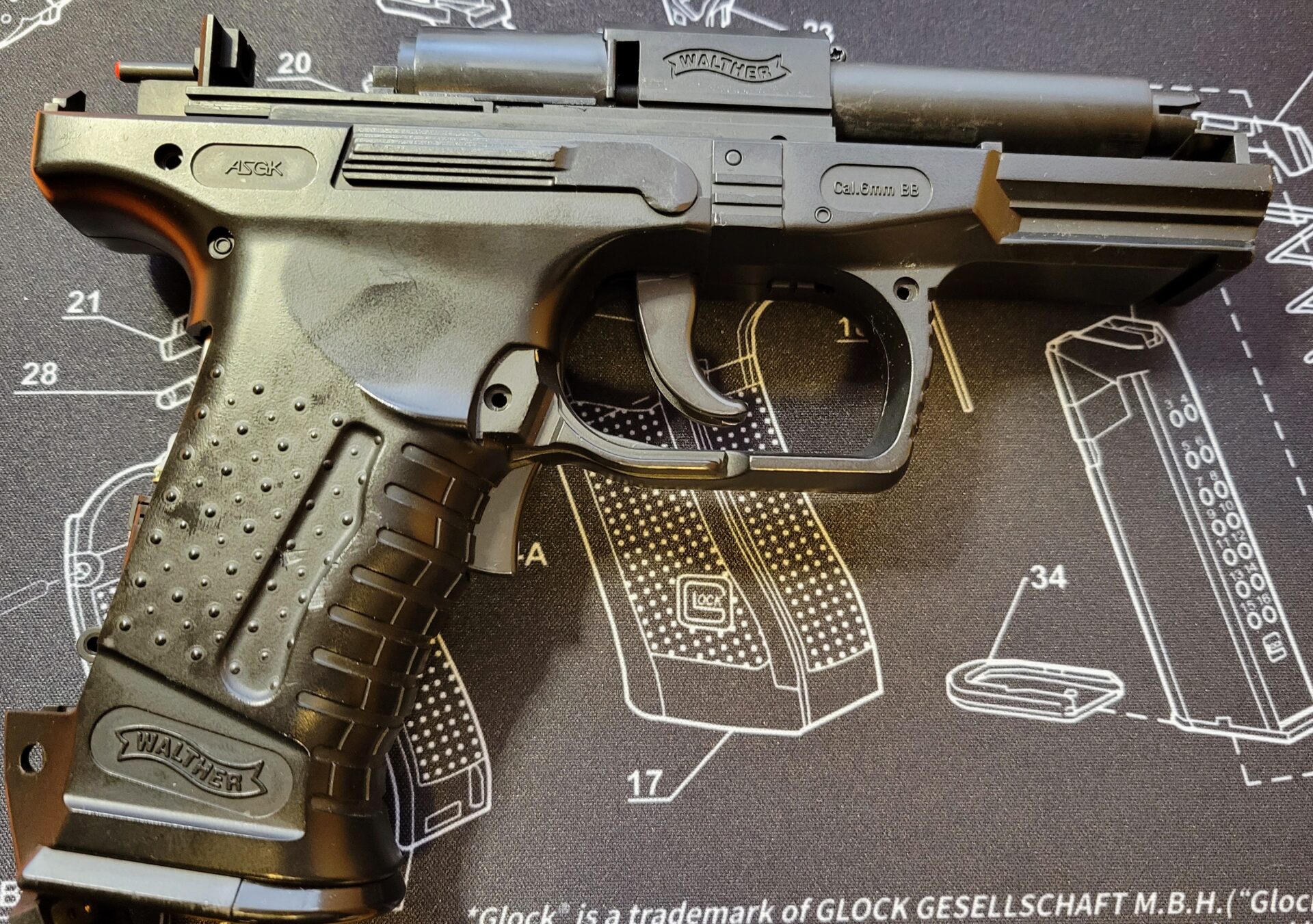 東京マルイ P99 DAO 修理 | 分解改造ちゃん