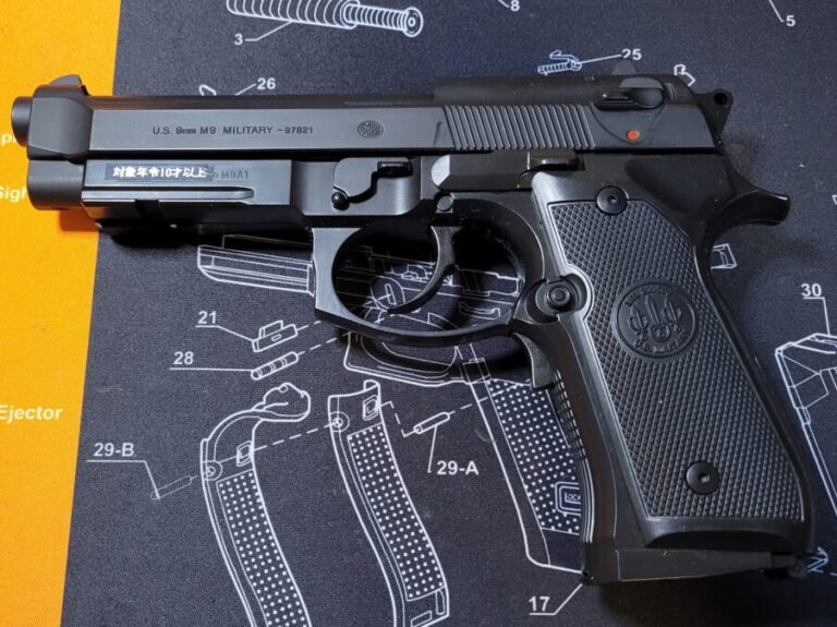 東京マルイ ベレッタ M9A1、M92F 外観比較 | 分解改造ちゃん